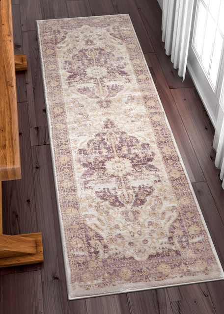 Well Woven Kensington Maxwellx Vintage Modern Lavender Area Rug, 2'3 ...