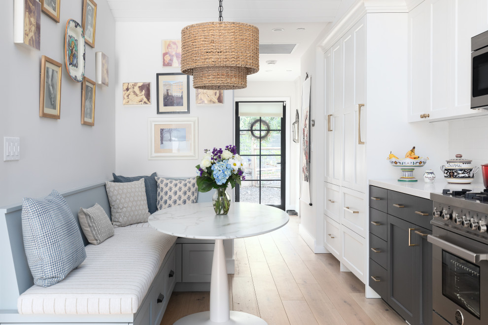 ADU kitchen and entry way - Farmhouse - Dining Room - San Francisco ...