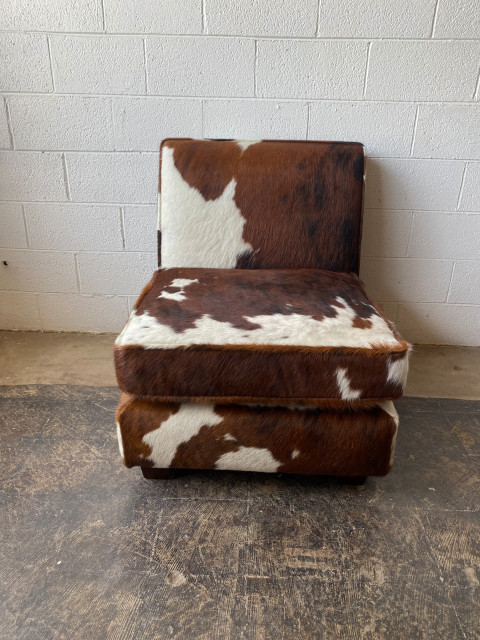 Modern Cowhide Lounge Chair - Contemporary - Armchairs And Accent ...
