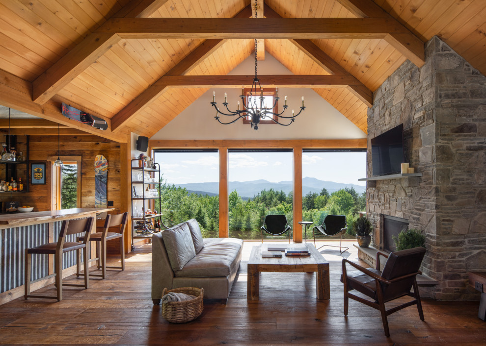 Mountain Style in VT - Rustic - Burlington - by Jennifer Lane ...