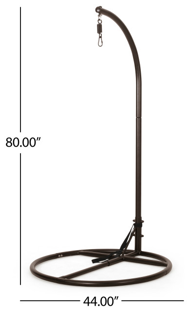 GDF Studio Indoor/Outdoor Hanging Chair Stand Only - Transitional ...