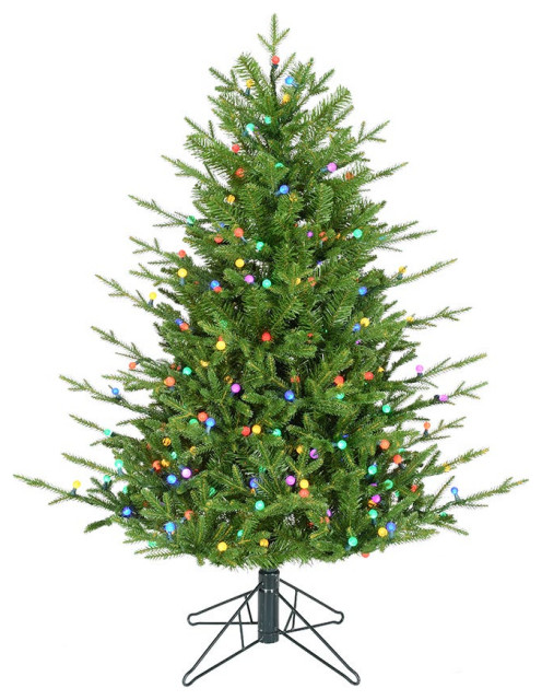 Kurt Adler 5' Timberland With Multicolor LED G15 Tree, 5' - Christmas ...