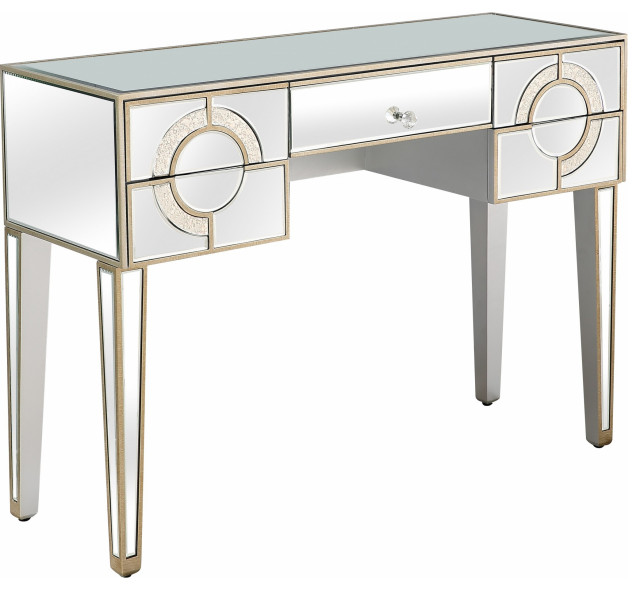 Antiqued Crystal Console Table - Contemporary - Console Tables - by ...