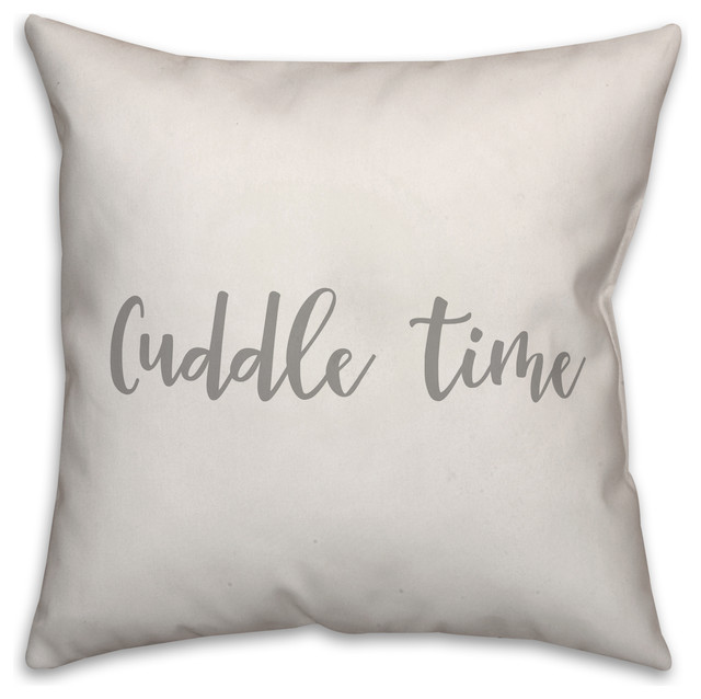 Cuddle Time Pillow, White - Contemporary - Decorative Pillows - by ...