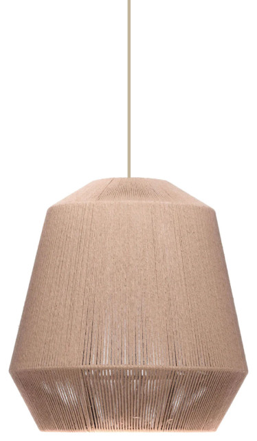 Tulum Bohemian Style Pendant Light - Beach Style - Pendant Lighting - by Sertao Shop | Houzz