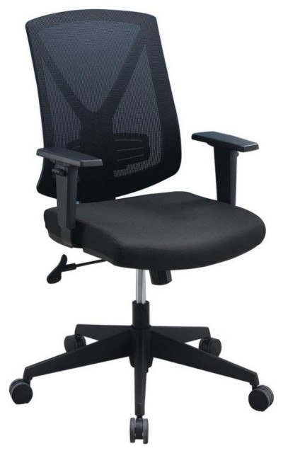Modern Office Chair Black Color High Back Mesh Desk Chair ...