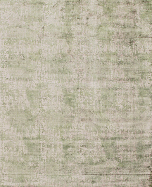 Light Green Modern Rug 10'x14' - Contemporary - Area Rugs - by Pasargad ...