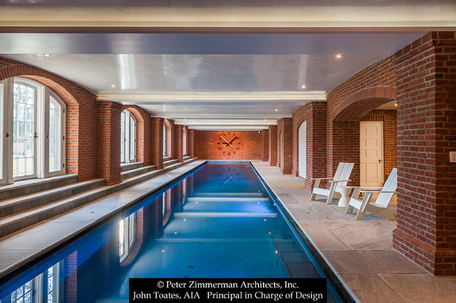 Indoor Lap Pool Swimming