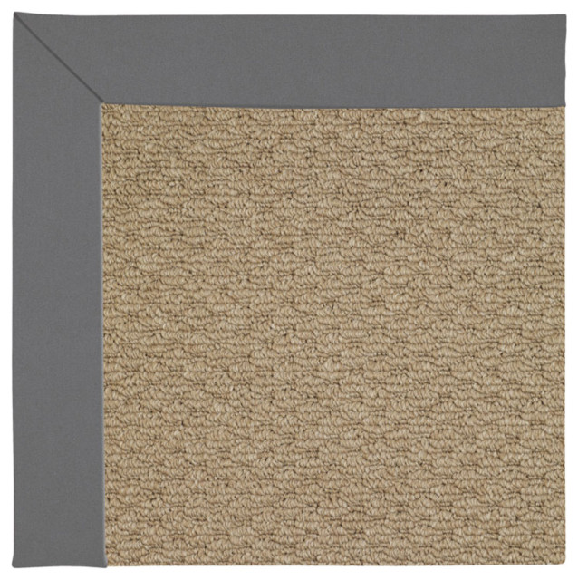 Capel Zoe-Raffia Ash 1992_355 Machine Tufted Rugs, 7'x9' Rectangle ...