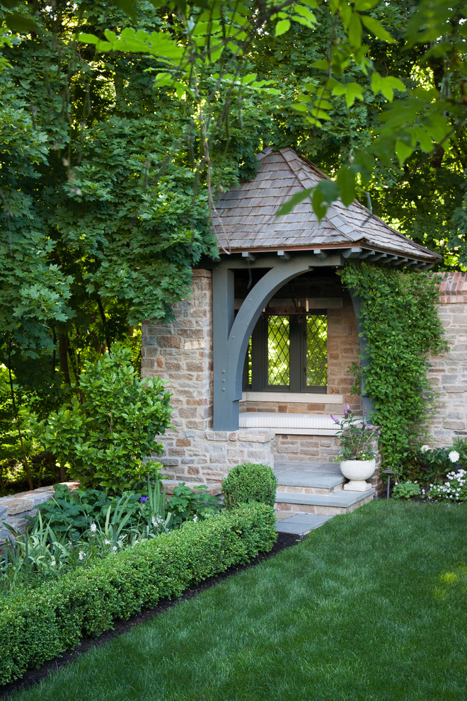Alcove With Bench - Traditional - Landscape - Salt Lake City - by Big ...