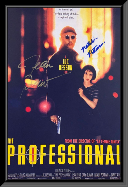 L_on: The Professional Jean Reno and Natalie Portman signed movie ...