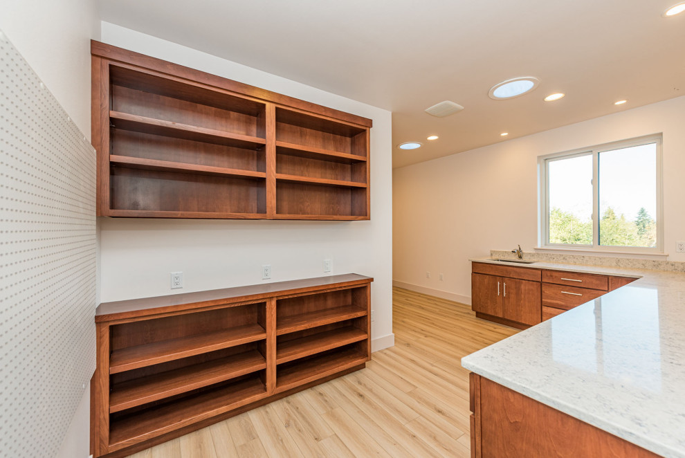 Sequim - Contemporary Frank Lloyd Wright-Inspired Home - Contemporary ...