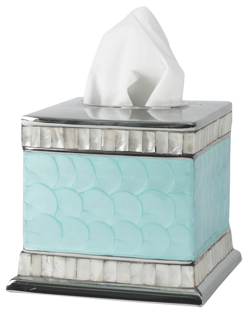 Classic 5" Tissue Cover - Beach Style - Tissue Box Holders - by Julia ...