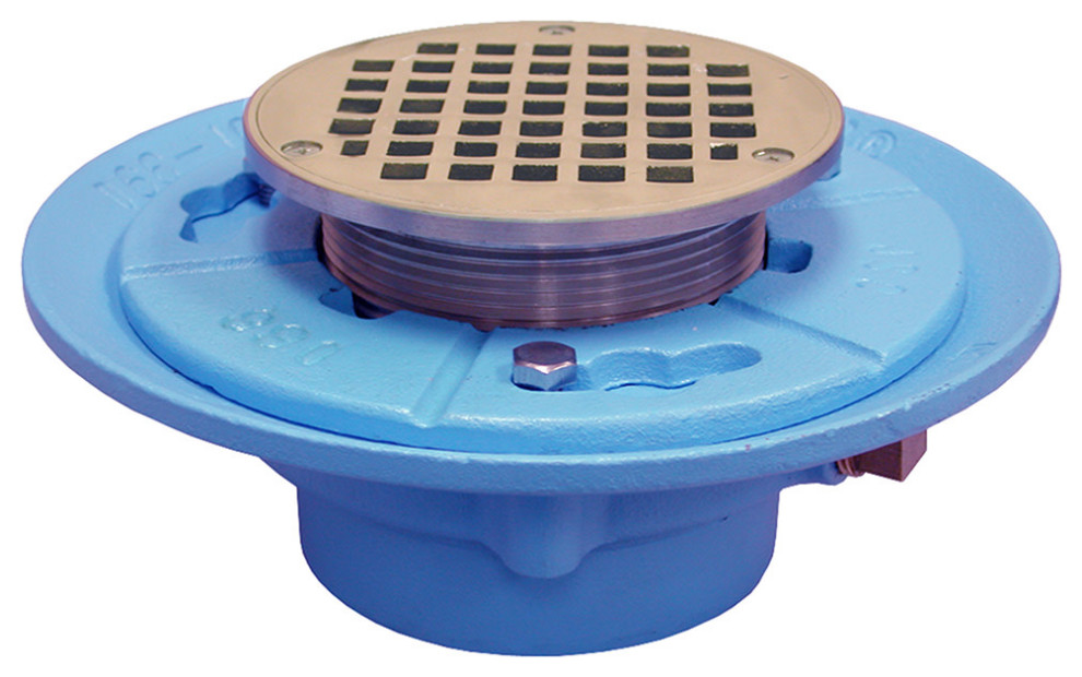 Jones Stephens D65560 2 No-Hub Flare Drain With 7 Base and 5 - Kitchen ...