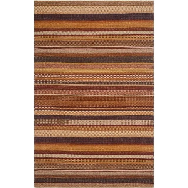 Safavieh Kilim Rust Contemporary Rug - 8' x 10', 8' x 10 ...