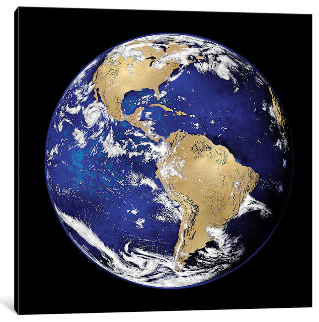 "World Turning V" by Russell Brennan, Canvas Print, 12x12x1.5 ...
