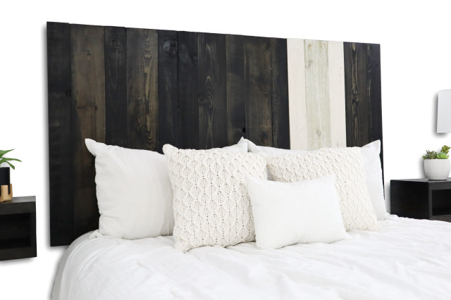 Handcrafted Headboard, Leaner Style, Cal King - Rustic - Headboards ...