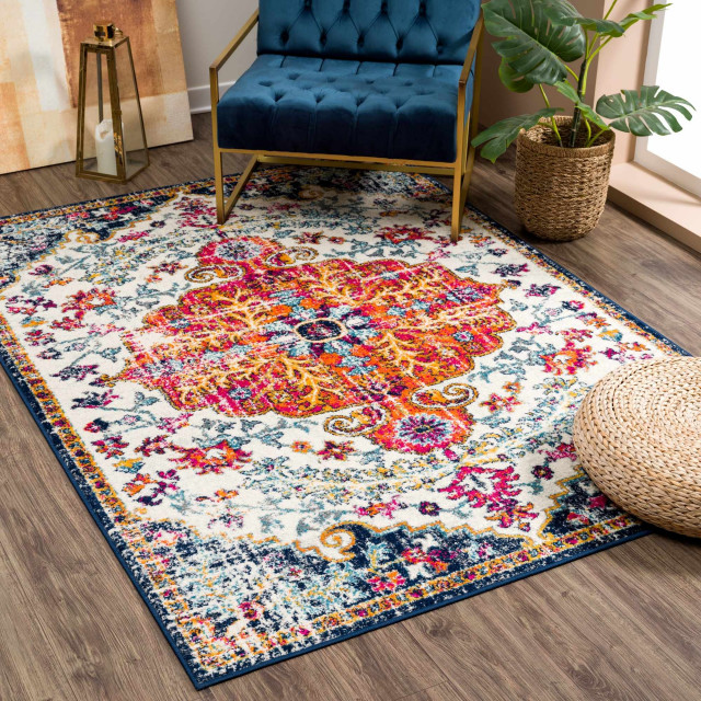 Hauteloom 2'7" x 7'3" Runner, 5'3"" x 7'3"" - Contemporary - Area Rugs ...