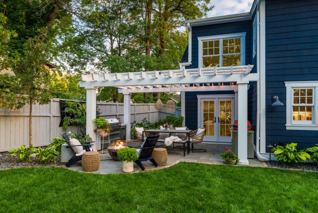 Intimate Patio and Pergola - Contemporary - Patio - Minneapolis - by Southview Design | Houzz