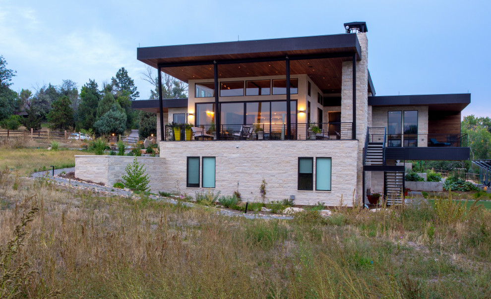 Maplewood - Modern - House Exterior - Denver - by Elemental Homes ...