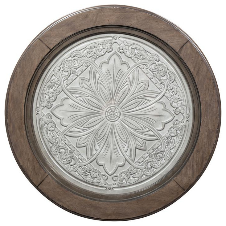 Round Ceiling Tile Cocktail Table - Contemporary - Coffee Tables - by ...