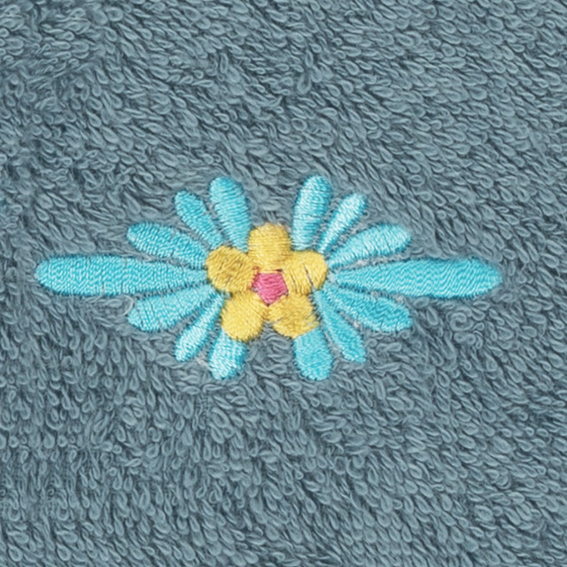 Linum Home Textiles Turkish Cotton Feliz 2-Piece Embellished Washcloth ...