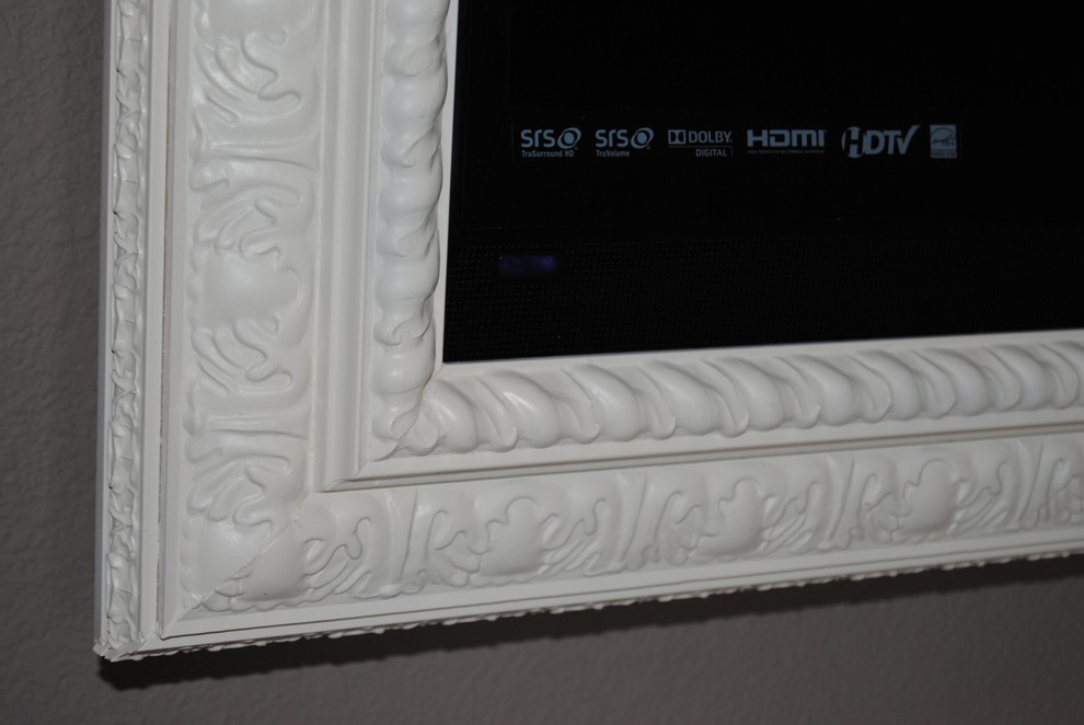 Misc. TV Frame Photos - Traditional - Dallas - by FlatScreen Framing | Houzz