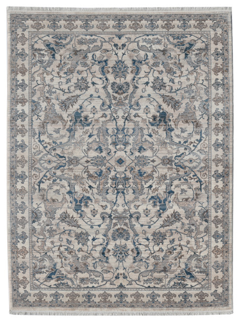 Amer Rugs Arcadia ARC-1 Ivory Ivory/white Machine-made Area Rugs, 2'x3 ...