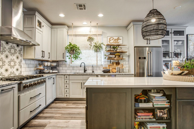 Mixing the old with the new - South West kitchen - Contemporary ...