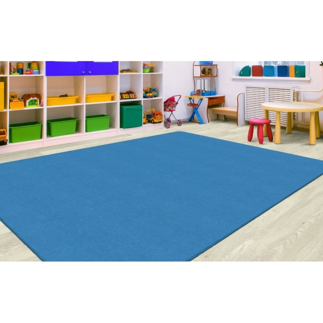Flagship Carpets BS-44BB Ameristrong Blue Bird, 7'6x12 - Contemporary ...