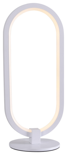 Kenroy 35373WH LED Desk Lamp, Kobb Collection, White Finish - Modern ...