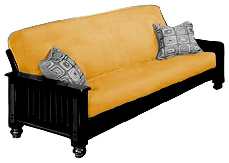 Futon Slip Cover, Yellow - Transitional - Slipcovers And Chair Covers ...