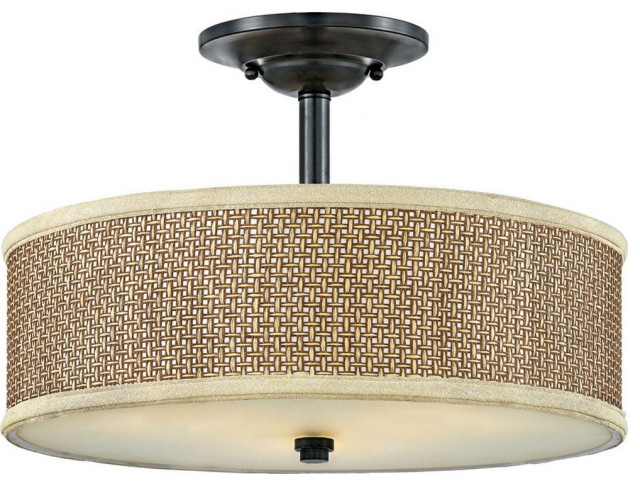 3 Light Large Semi-Flush Mount - Ceiling - Semi-Flush - 71-BEL-620082 ...
