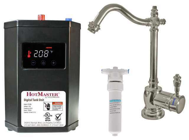 Victorian 10" Instant Hot Water Dispenser With HotMaster DigiHot ...