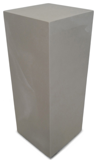 Cement Resin Pedestal Stand - Industrial - Garden Statues And Yard Art ...