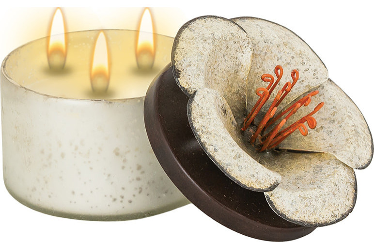 Hopi Tri-Wick Candle - Traditional - Candles - by HedgeApple | Houzz