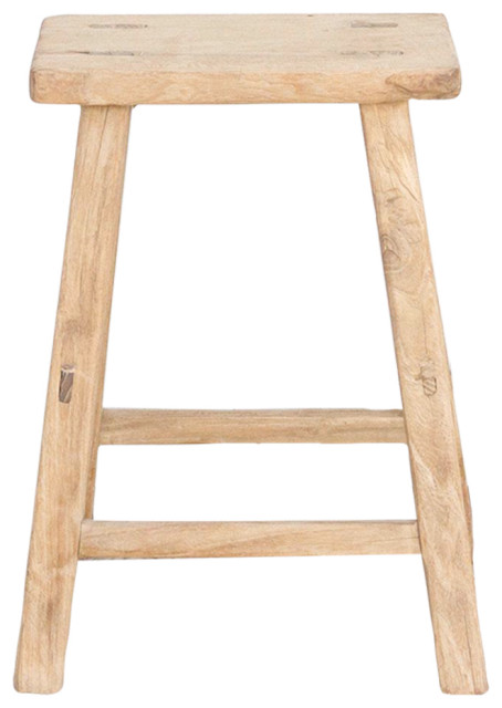 Charming Rustic Asian Stool - Farmhouse - Accent And Garden Stools - by ...