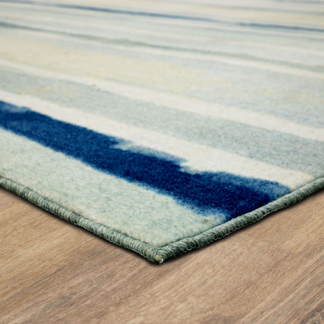 Mohawk Home Abbygaylle Blue 2' 6" x 10' Area Rug, 3' x 5 ...