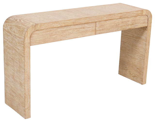 Cresthill Natural Ash Console Table - Farmhouse - Console Tables - by ...