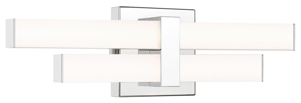 Zane LED Vanity, Chrome - Modern - Bathroom Vanity Lighting - by ...