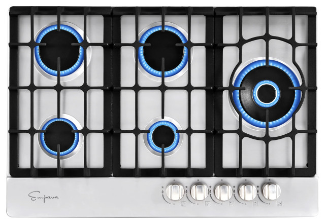 Empava 30" Built-in Gas Stove Cooktop 30GC38 - Contemporary - Cooktops ...