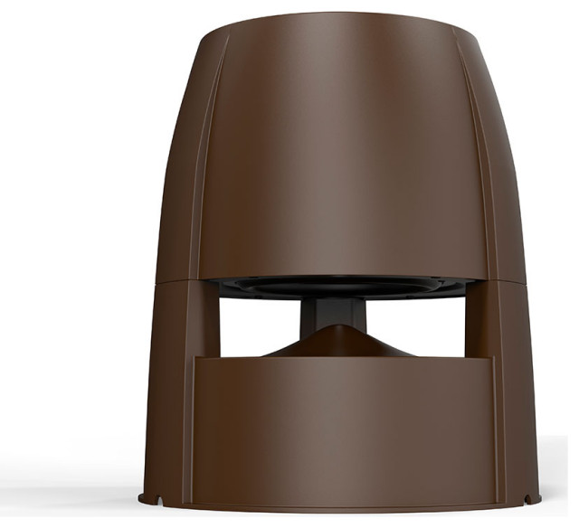 8" Omni Outdoor Subwoofer w/ 2x Speaker Output 250W, IP65 Rated, Bronze ...