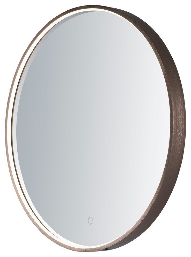 LED Round Mirror - Modern - Wall Mirrors - by Buildcom | Houzz
