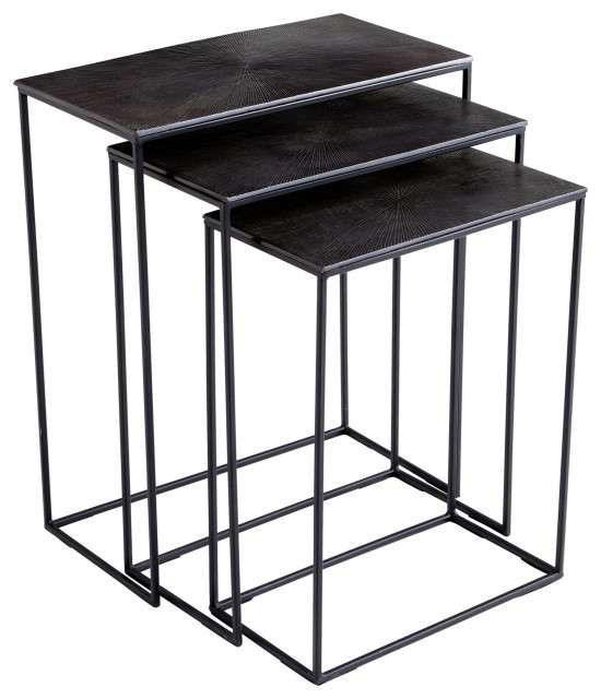 Kala Nesting Tables - Industrial - Coffee Table Sets - by Hudson Home ...