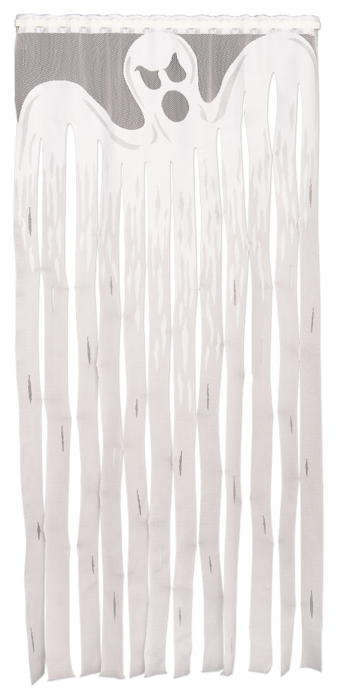 Ghost 38x76 Streamer Panel, White - Holiday Accents And Figurines - by ...