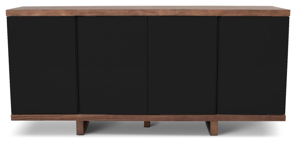 Modern Brazilian, Copany, Buffet, Nogal Frame - Transitional - Buffets ...