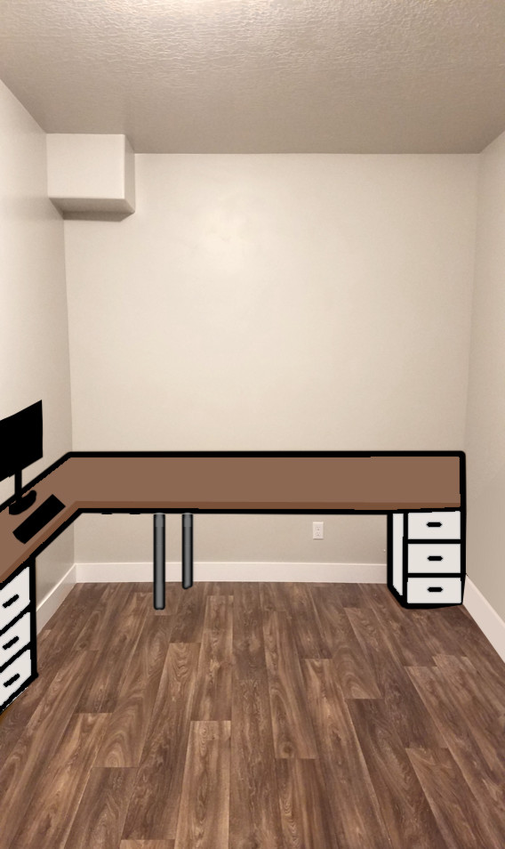 Weird box needs to look purposeful rather than accidental. | Houzz Forum