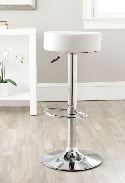 Bim Bar Stool White Set of 2 - Contemporary - Bar Stools And Counter ...