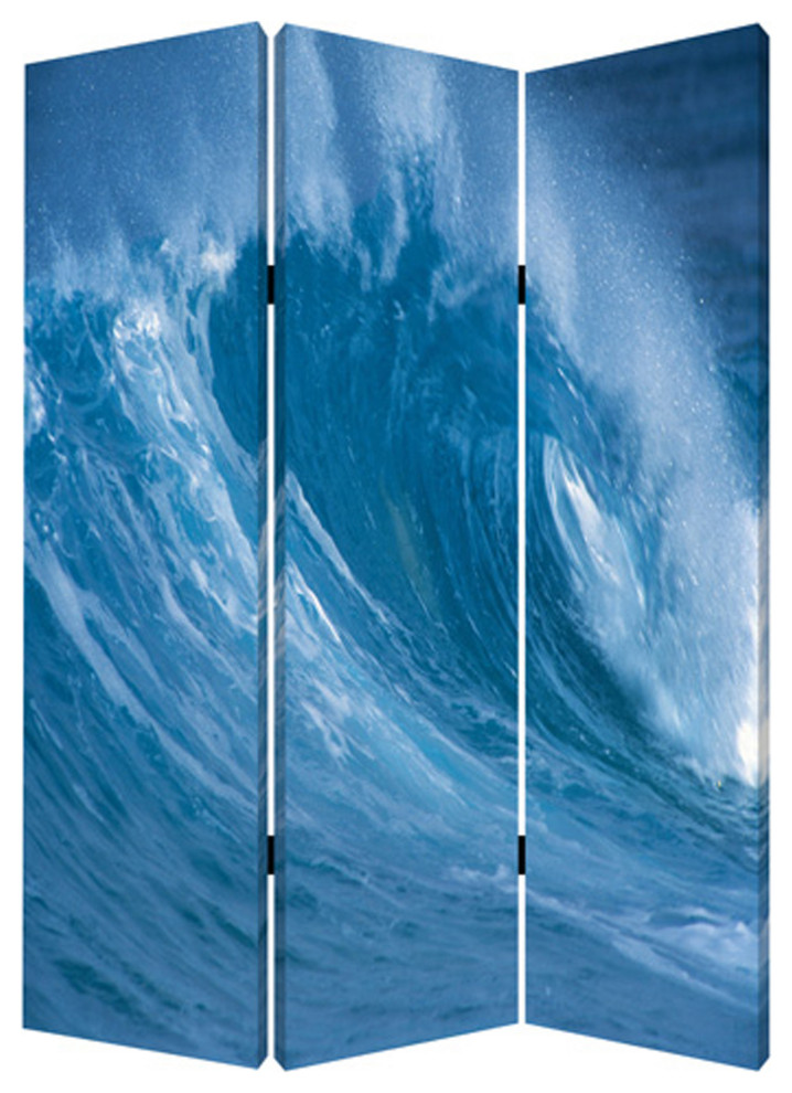 Screen Gems Wave Room Divider SG-137 - Beach Style - Screens And Room ...