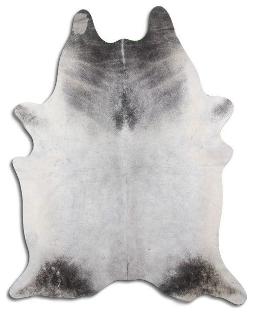 NATURAL HAIR ON Cowhide Rug DE GREY, 5'x7' to 6'x8' - Southwestern ...